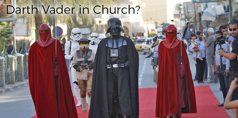 Darth Vader in Church? | The Official Scott Roberts Website